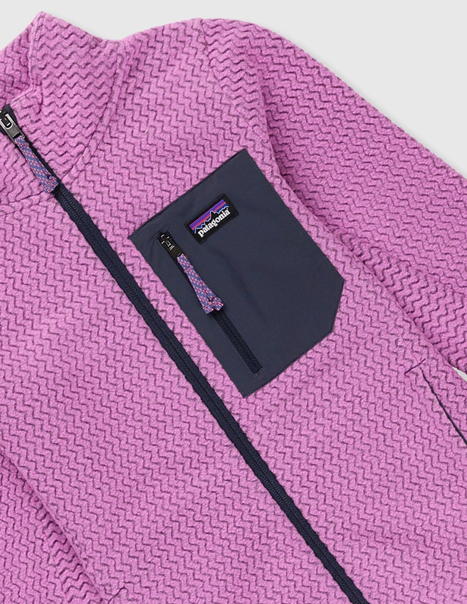 Chamarra outdoor Patagonia R1 Air Full-Zip de niña | Gran Barata